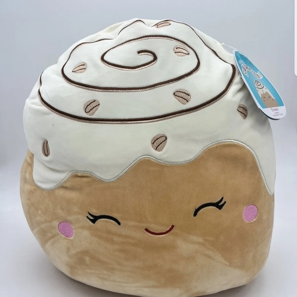 Squishmallows | Toys | Squishmallows Chanel Cinnamon Roll Plush 6 Stuffed Toy New Brand New A ...
